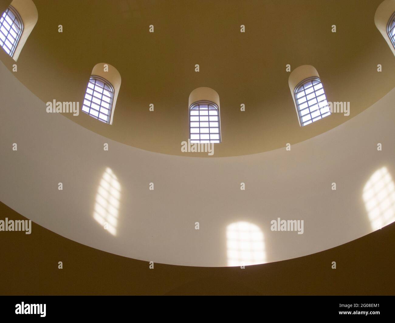 Dome ceiling at Saint Catherine's Greek Orthodox Church in Braintree ...
