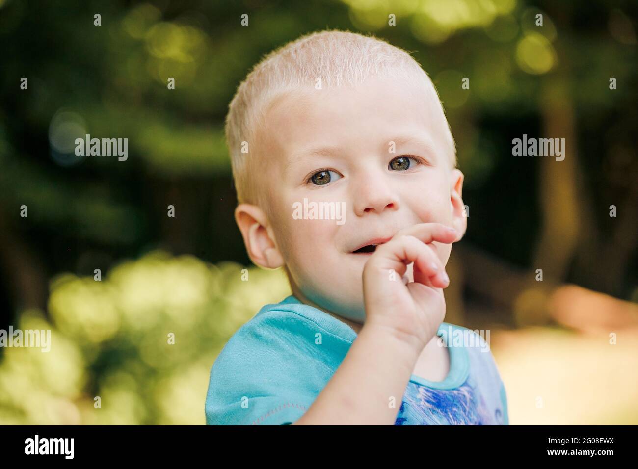 Blond Male Headshot Smiling High Resolution Stock Photography and ...