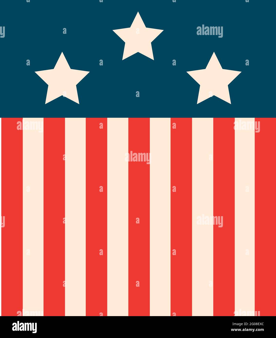 USA bunting flag symbol Stock Vector Image & Art - Alamy