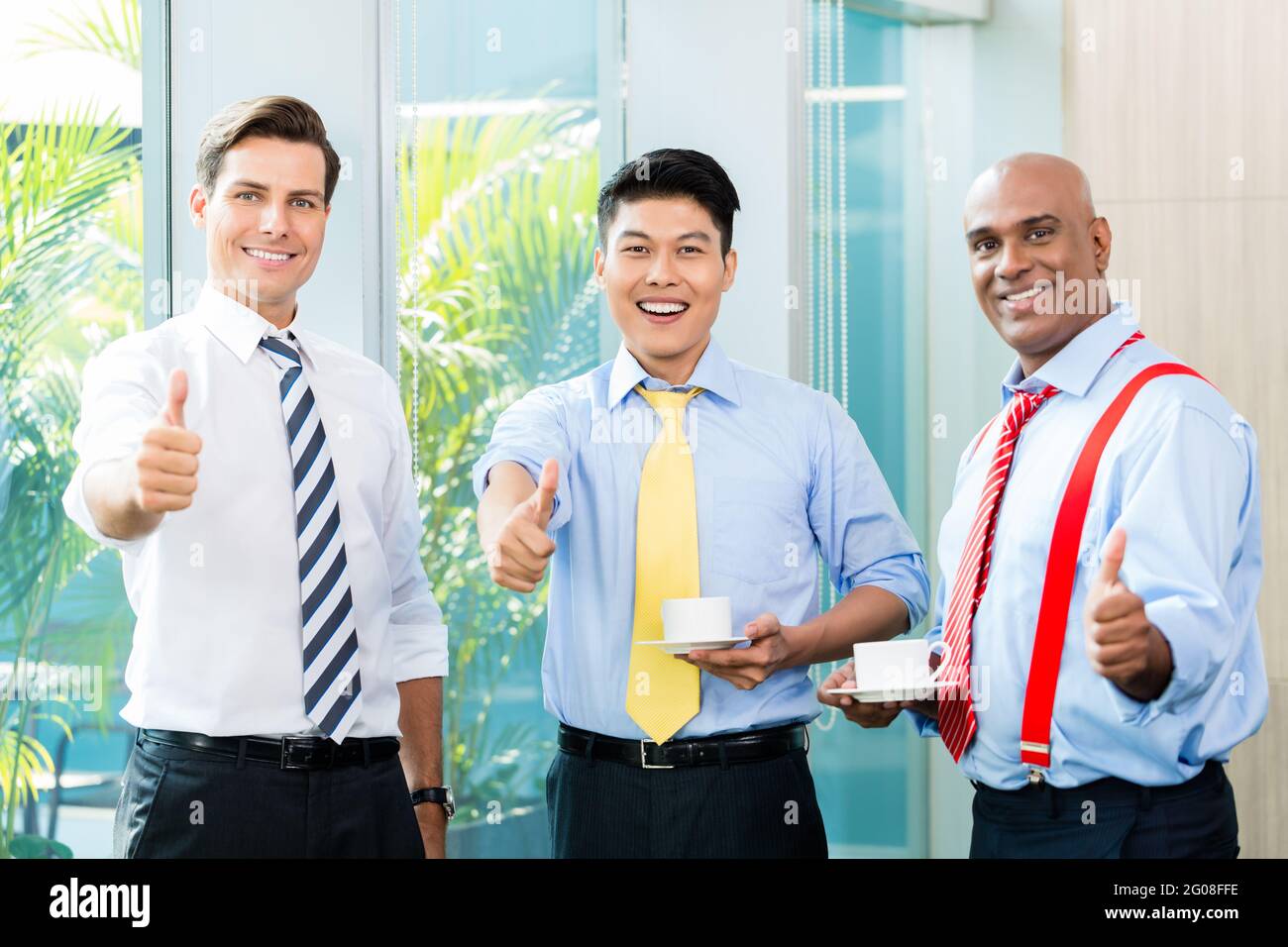 Thumbs up celebrating hi-res stock photography and images - Alamy