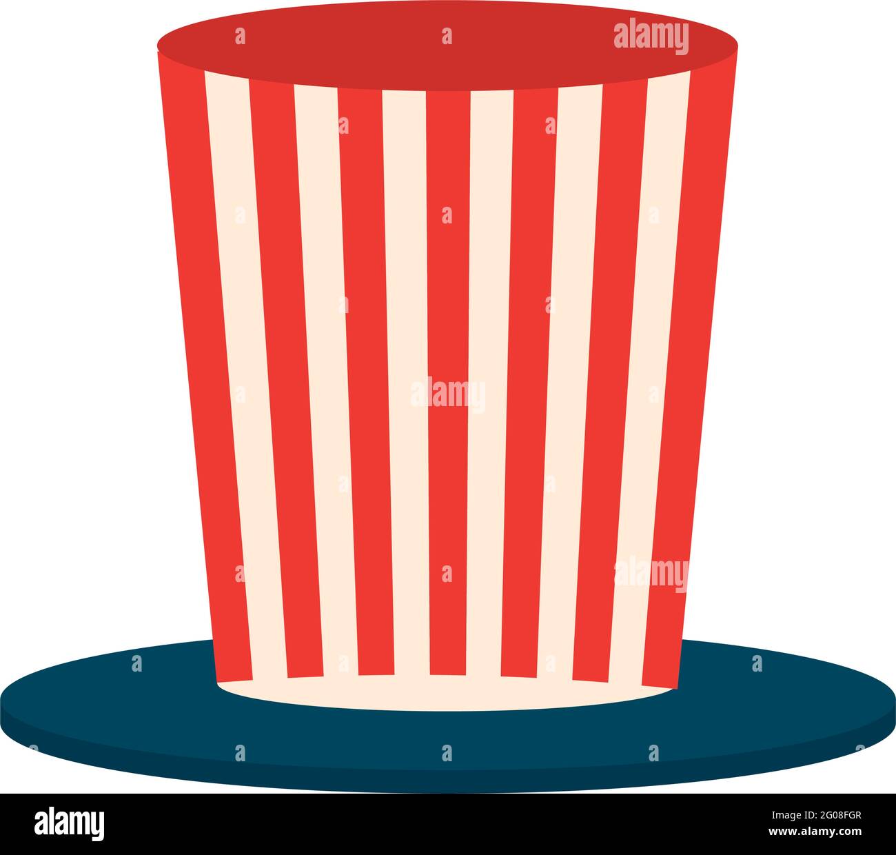 Stars and striped hat Stock Vector Images - Alamy