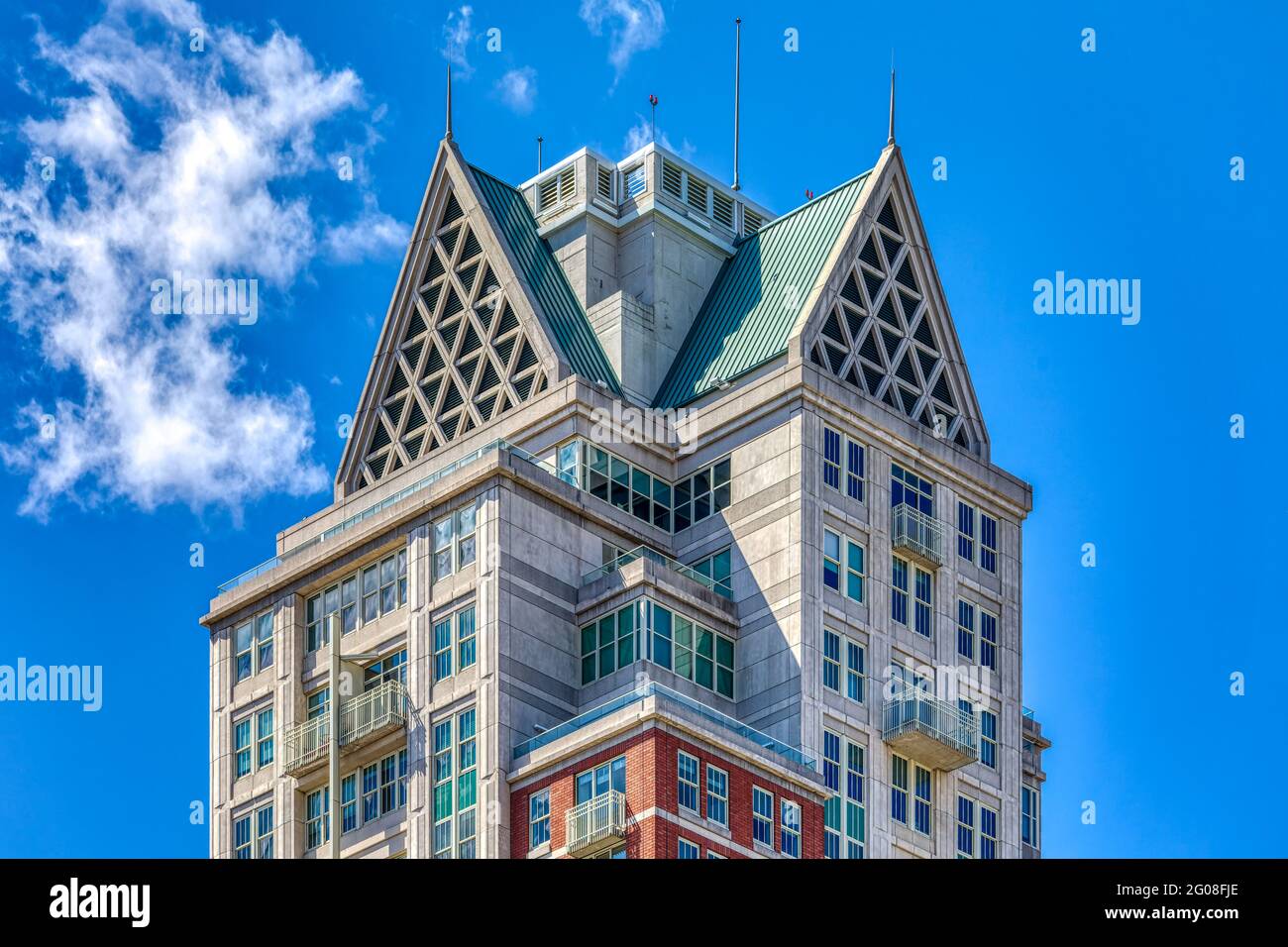 The Residences Providence is a mixed tower: Omni Hotel on the lower ...