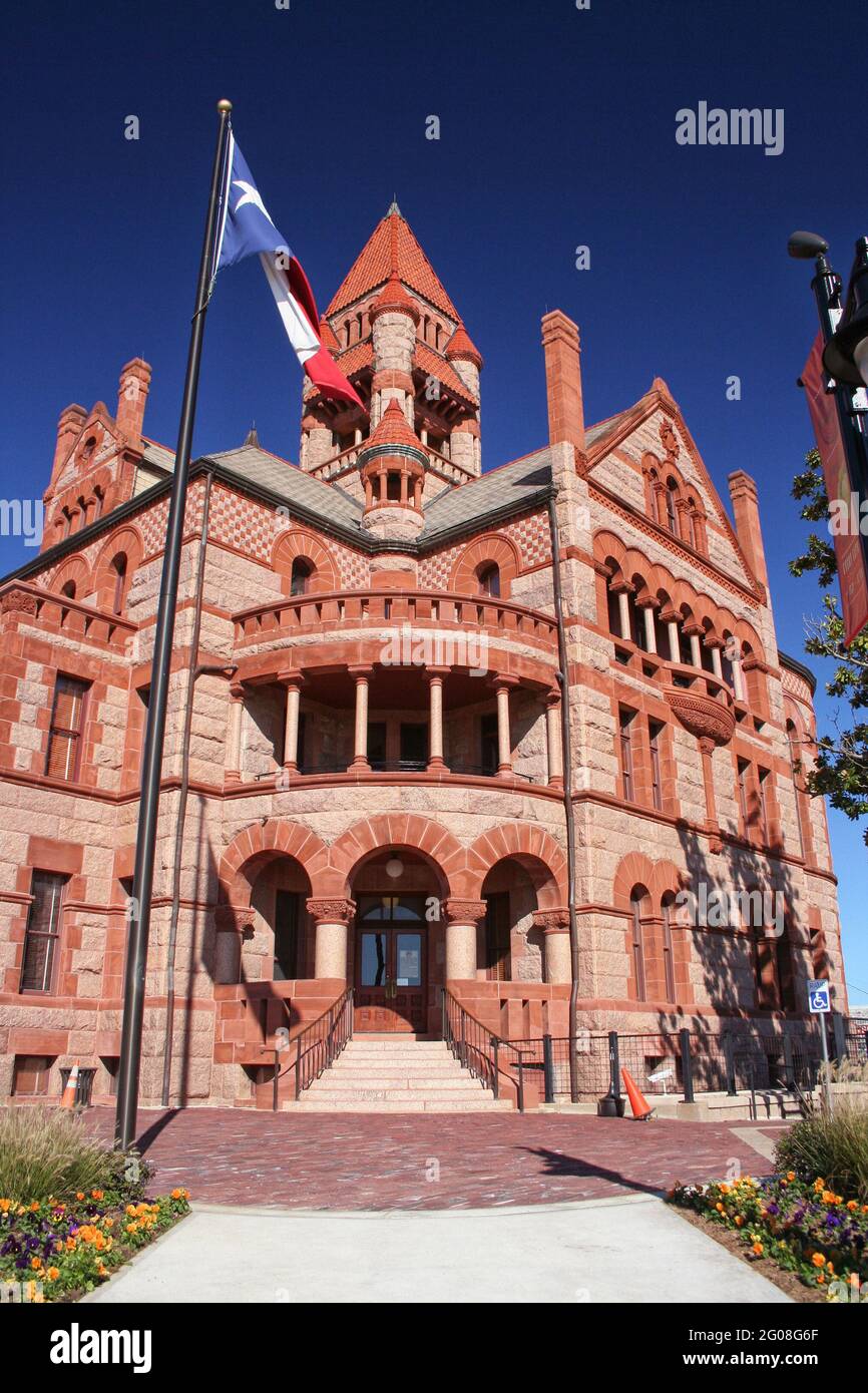 Hopkins County Courthouse in Sulphur Springs, Texas Stock Photo - Alamy