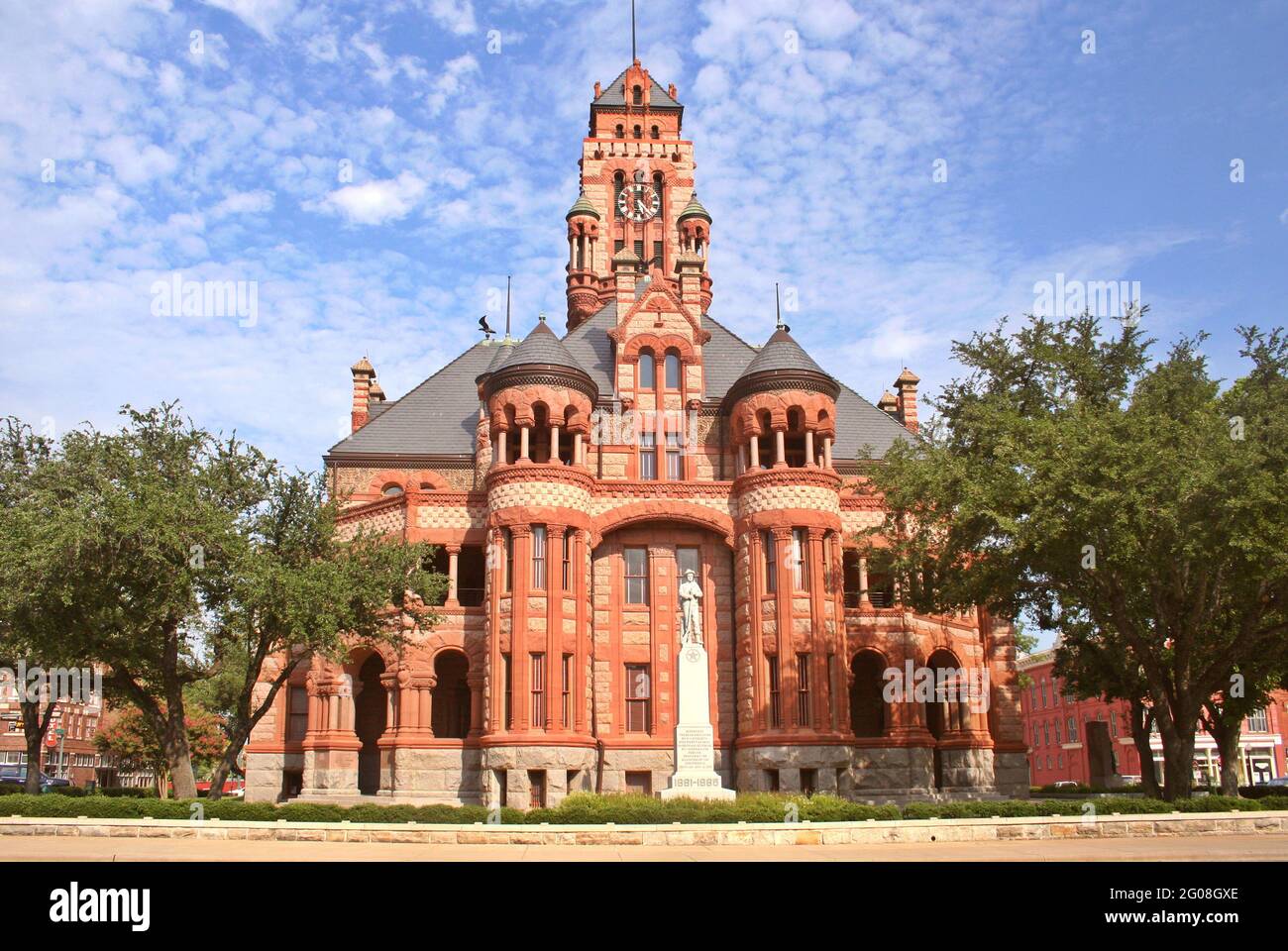 Ellis County Courthouse located in Waxahachie, Texas Stock Photo - Alamy