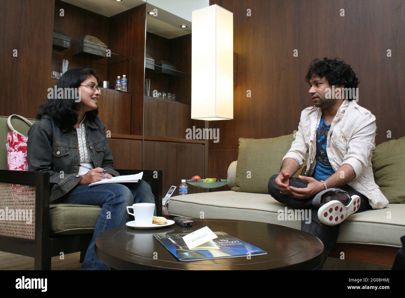 Indian actor interview hi-res stock photography and images - Alamy