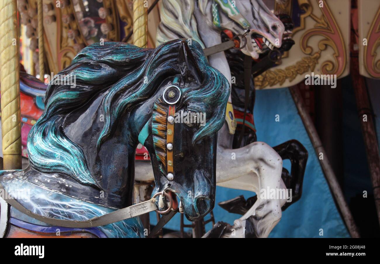 Texas state fair carousel hi-res stock photography and images - Alamy
