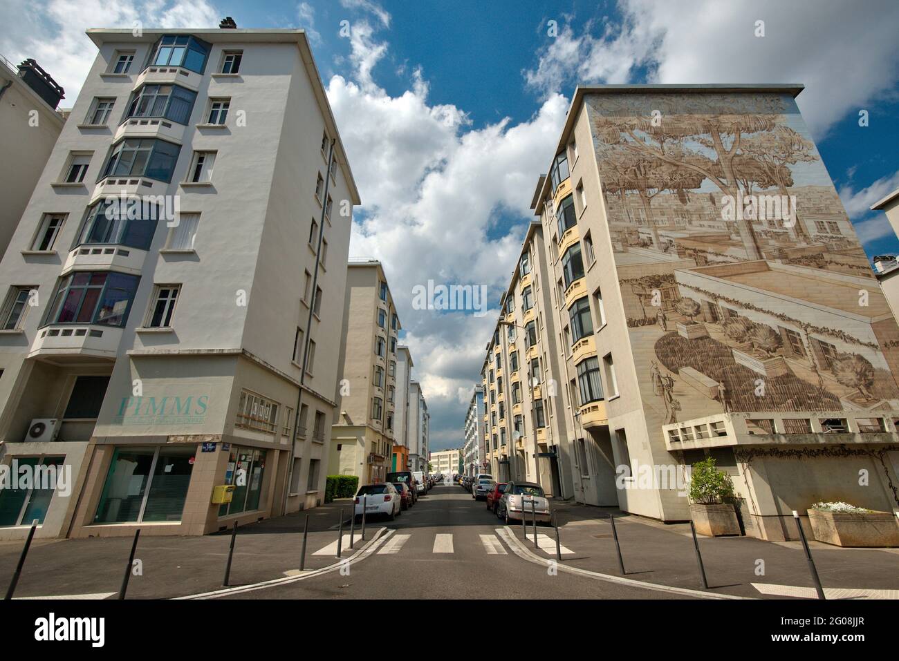 ETATS-UNIS NEIGHBORHOOD (URBANIZATION PROJECT, 1920-1935, TONY GARNIER ...