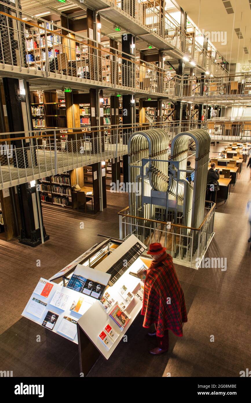 FRANCE. PARIS (2TH DISTRICT). NATIONAL LIBRARY OF FRANCE (BNF). SITE ...