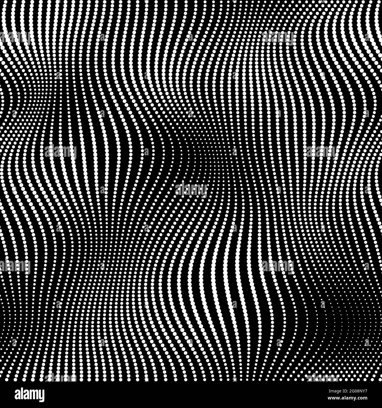 Seamless wavy array of dots pattern for print or digital use Stock ...