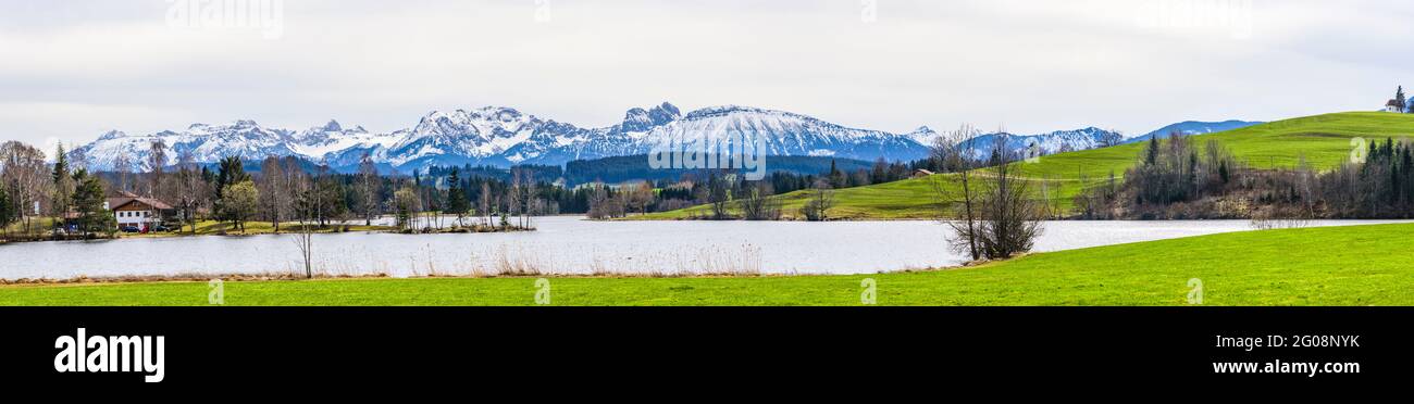 Alpine border hi-res stock photography and images - Alamy