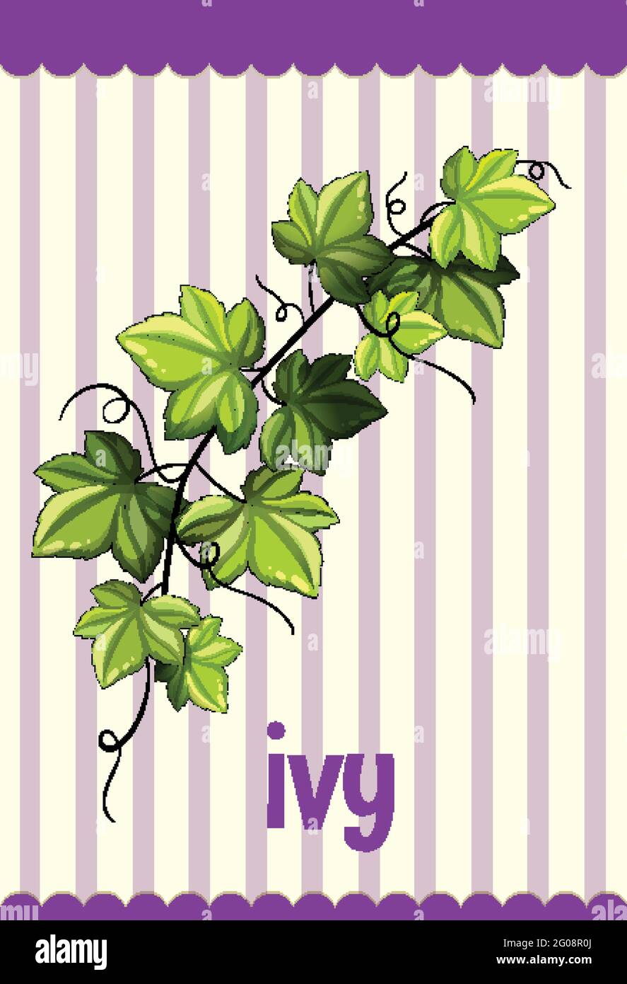 Ivy alphabet hi-res stock photography and images - Alamy