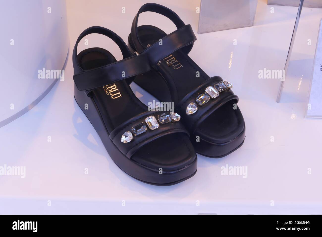 SHOES ON DISPLAY AT LORIBLU BOUTIQUE IN SPAGNA SQUARE Stock Photo - Alamy