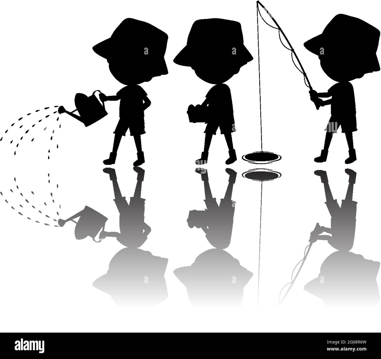 Reflex activity Cut Out Stock Images & Pictures - Alamy