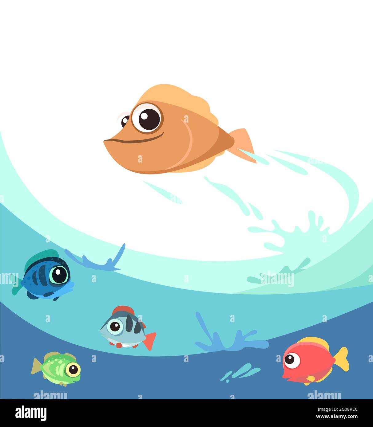 Tropical fish. Little landscape. Underwater marine life. Wild animals ...
