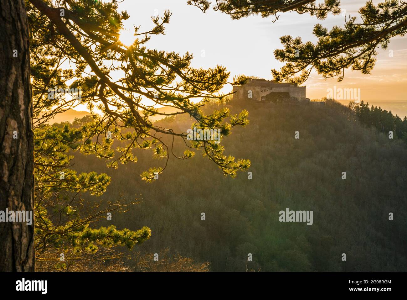 Hohenneuffen castle on top hi-res stock photography and images - Alamy