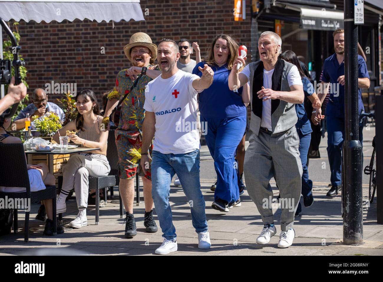 Will Mellor, Keith Lemon, and Bez from the Happy Mondays, were spotted ...