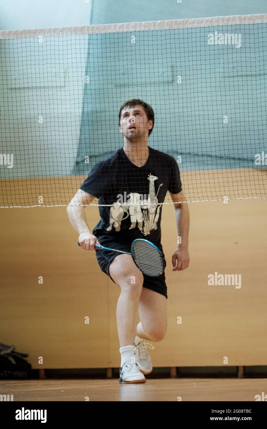 SAROV, RUSSIA - MAY 30 2021: Sarov Open Badminton Championship Stock ...