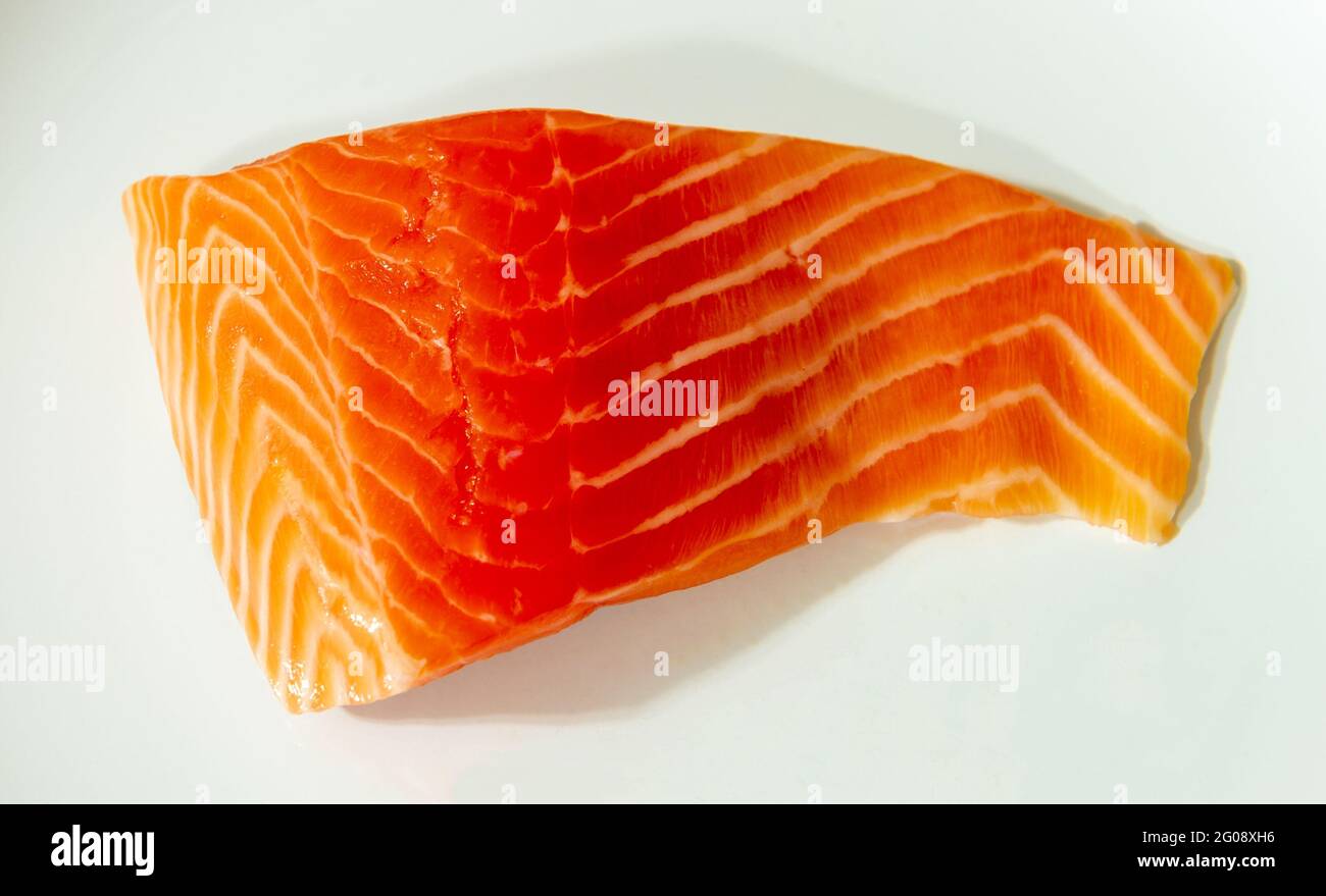 Fresh Norwegian Salmon Stock Photo - Alamy