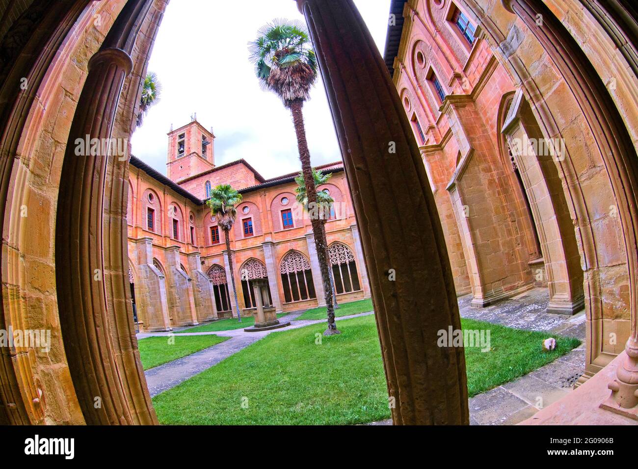 Plateresque Style Cloister, Monastery of Santa María la Real of Nájera ...