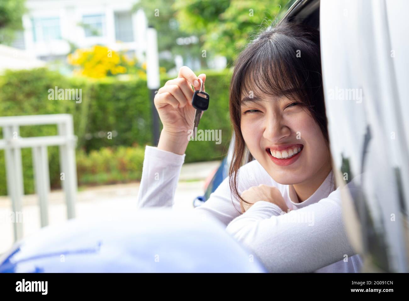 Novice driver hi-res stock photography and images - Alamy