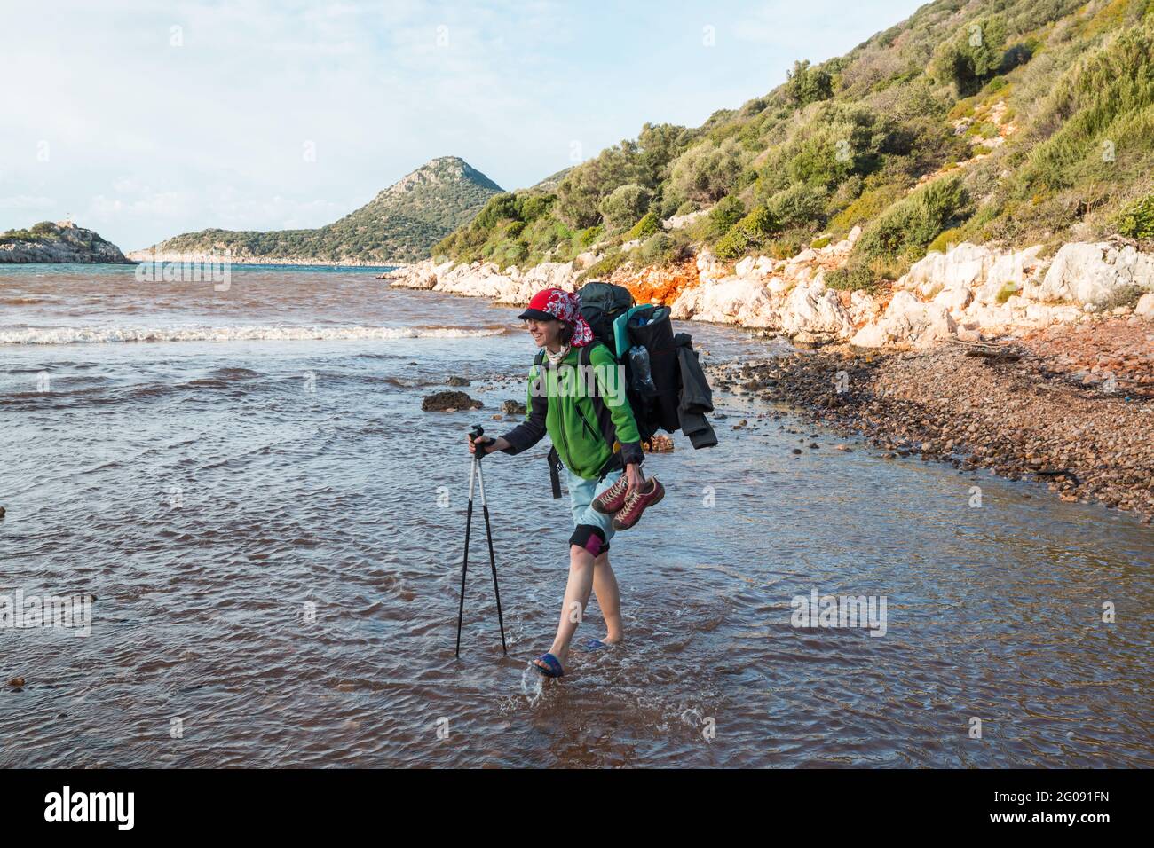 Beautiful nature landscapes in Turkey mountains. Lycian way is famous ...