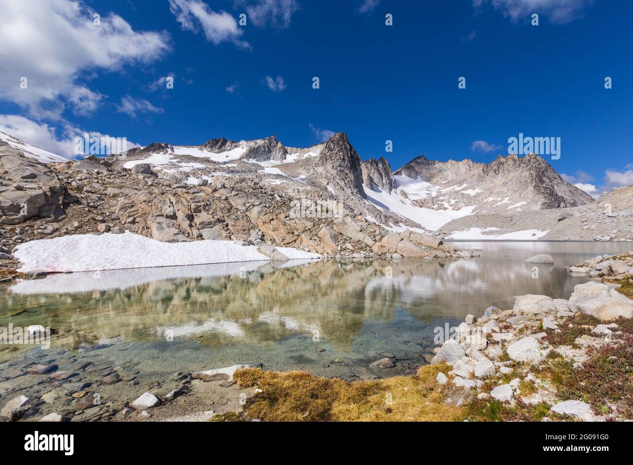 Beautiful Alpine lakes wilderness area in Washington, USA Stock Photo ...
