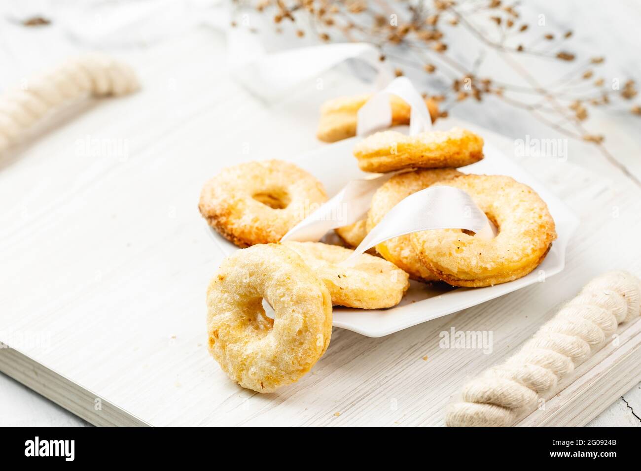 Butter biscuits round hi-res stock photography and images - Alamy