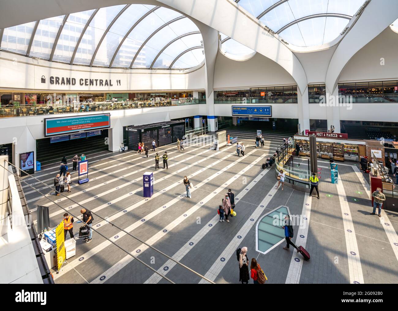 Birmingham New Street Grand Central Station Modern design railway ...