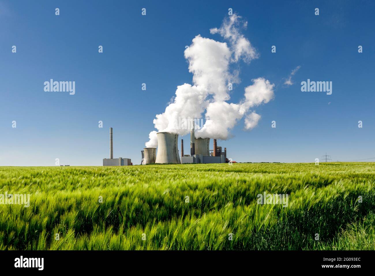 Lignite power plant Stock Photo - Alamy