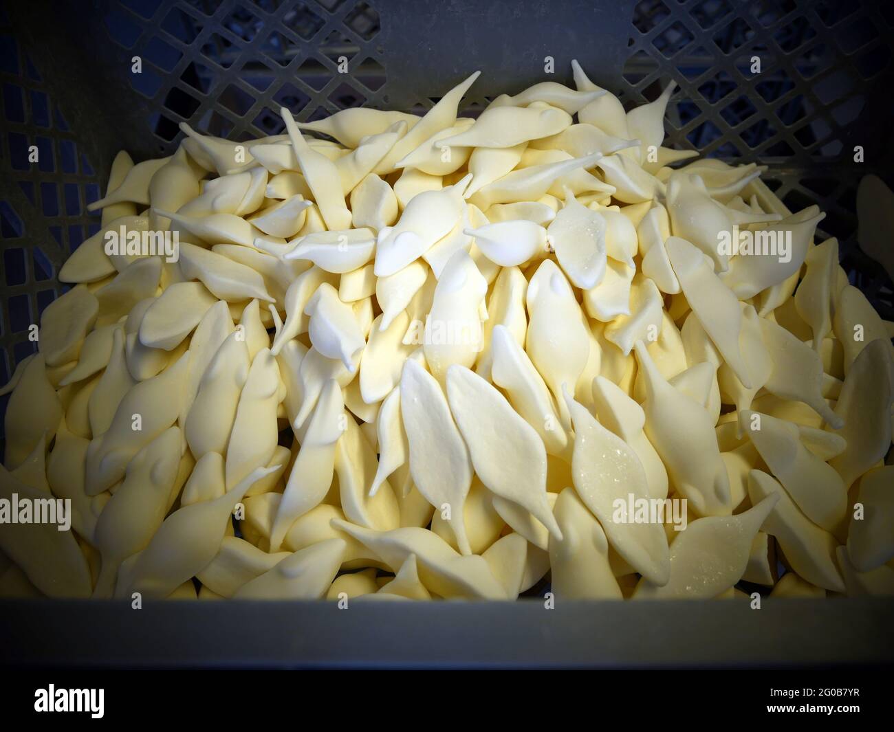 Berlin, Germany. 10th Apr, 2021. A look at the production of Aseli's ...