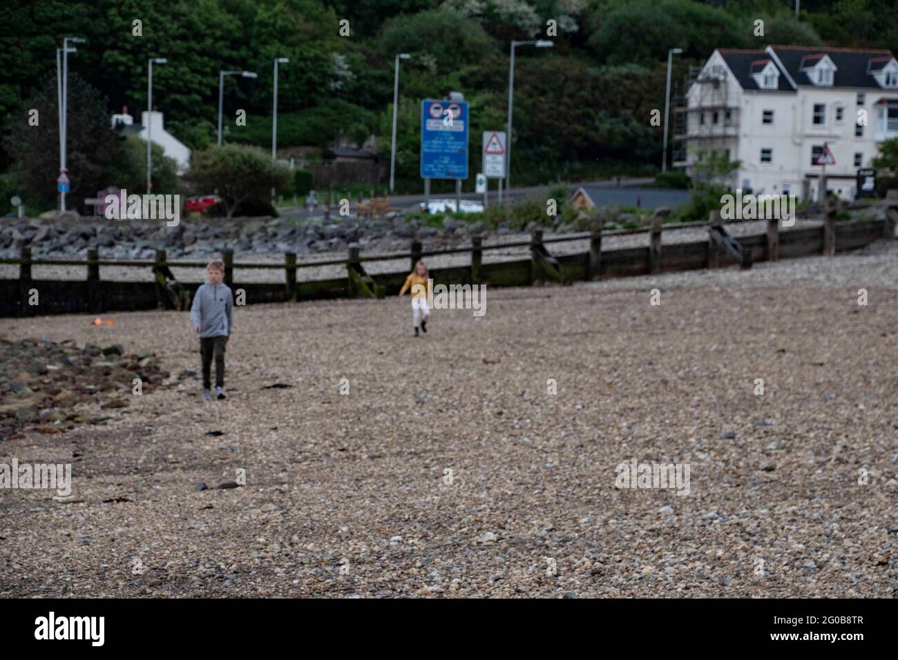 Fishguard bay tourist destination Pembrokeshire Stock Photo - Alamy