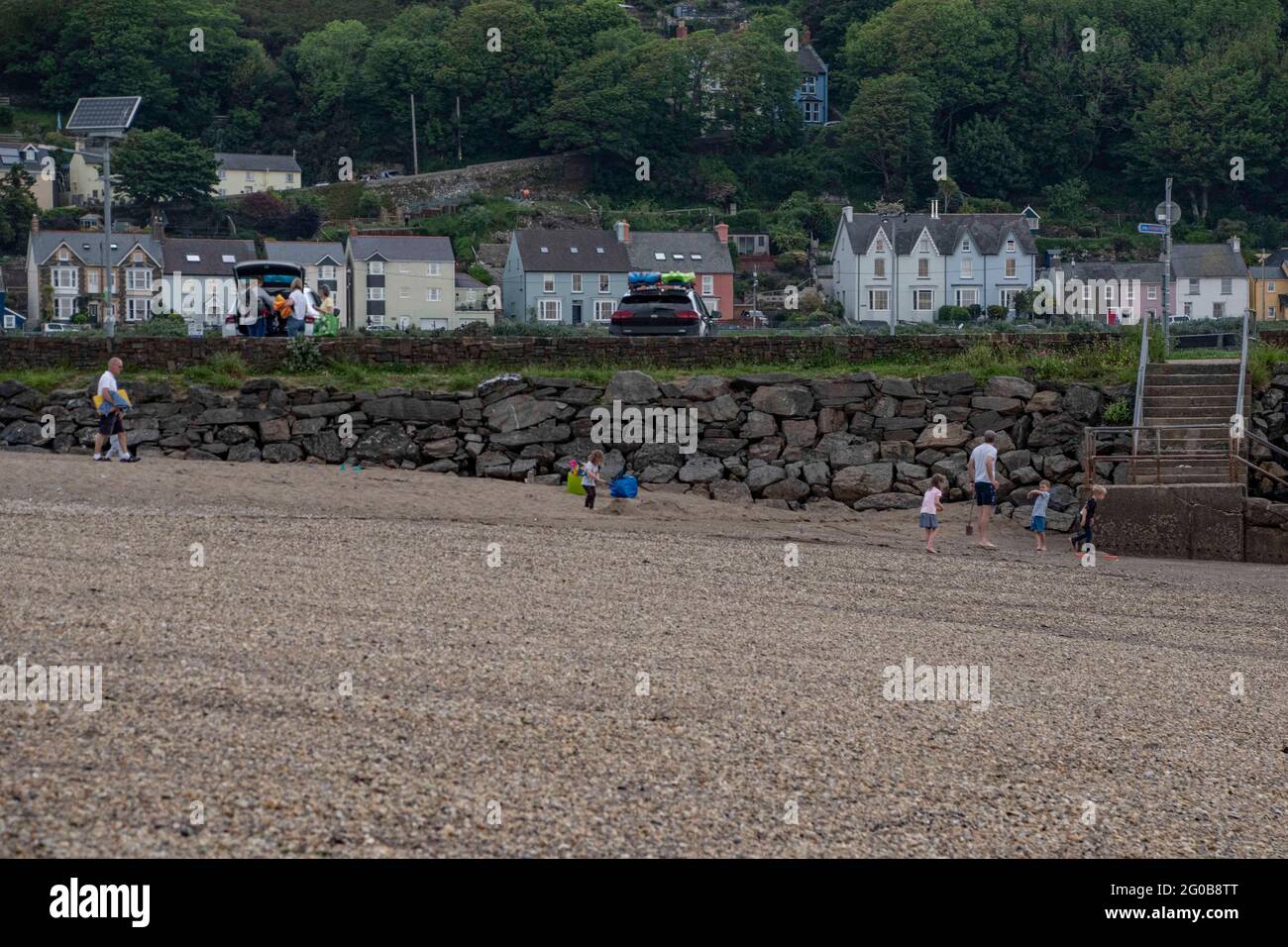 Fishguard bay tourist destination Pembrokeshire Stock Photo - Alamy
