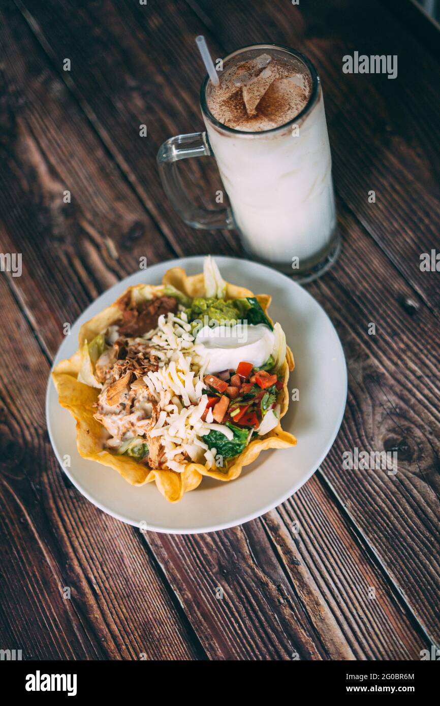 A delicious tasty taco snack Stock Photo - Alamy