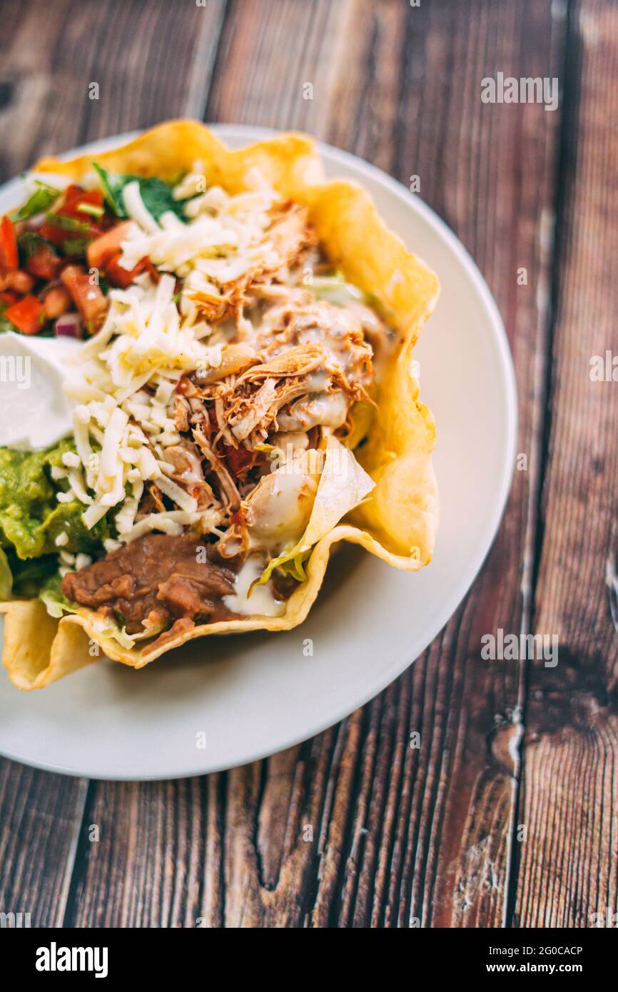 A delicious tasty taco snack Stock Photo - Alamy