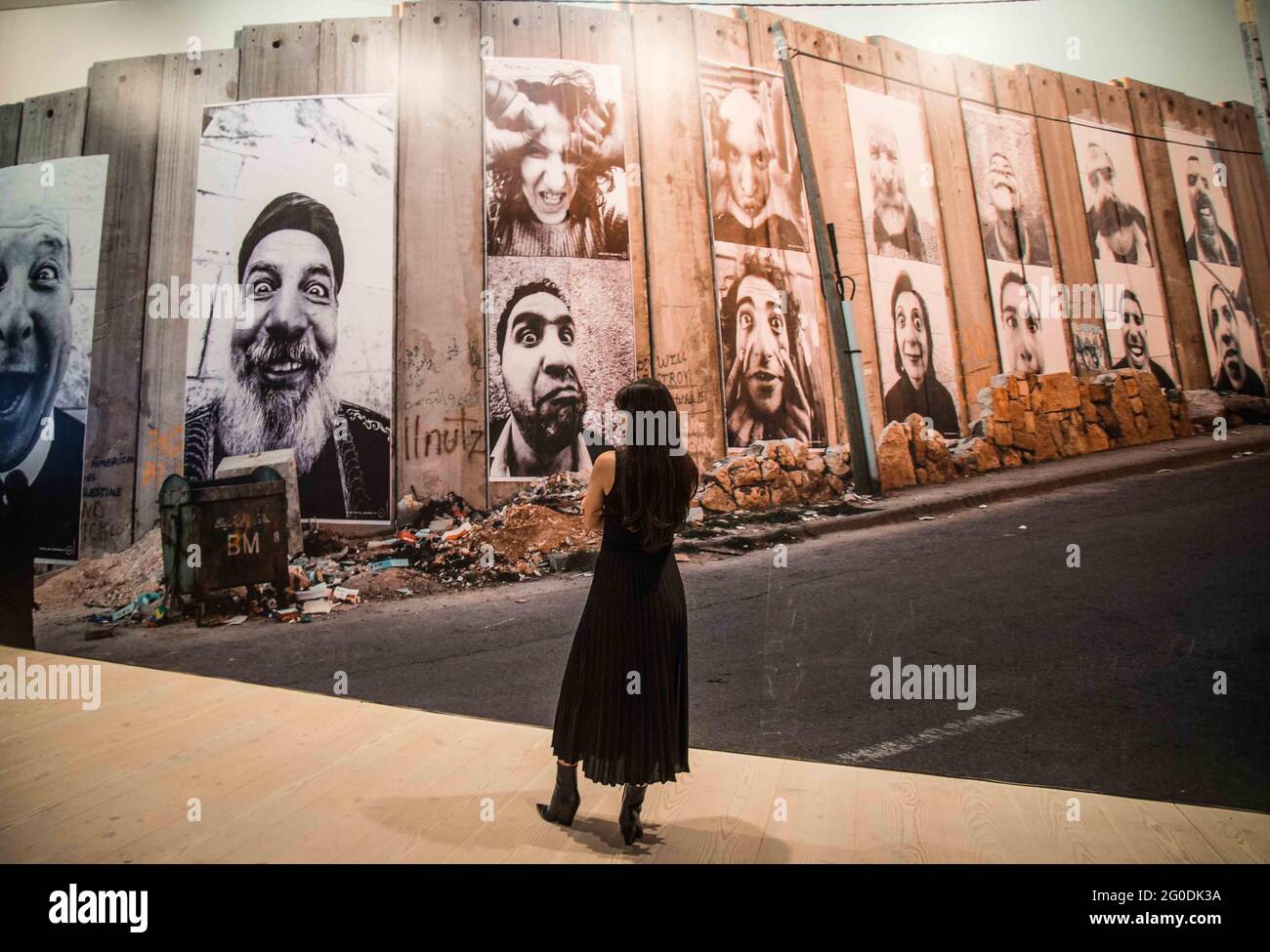 Jr artist palestine hi-res stock photography and images - Alamy