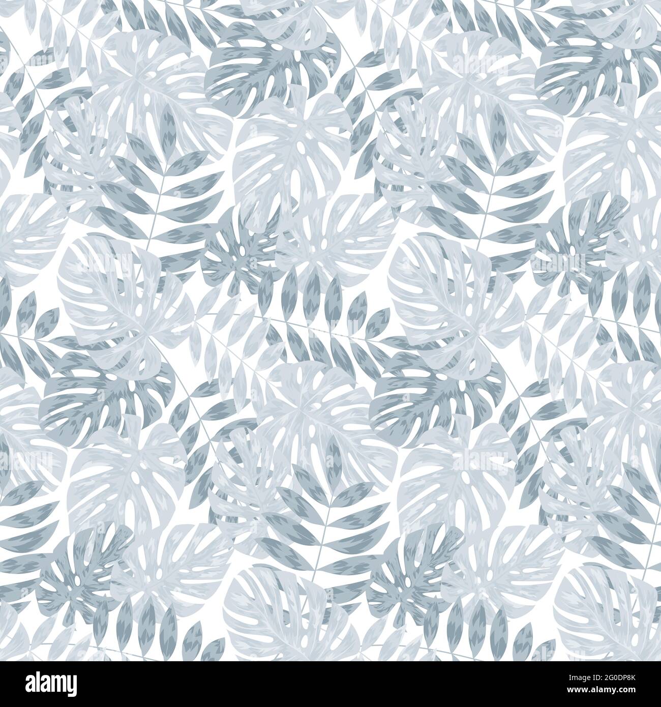 Modern leaves pattern hi-res stock photography and images - Alamy