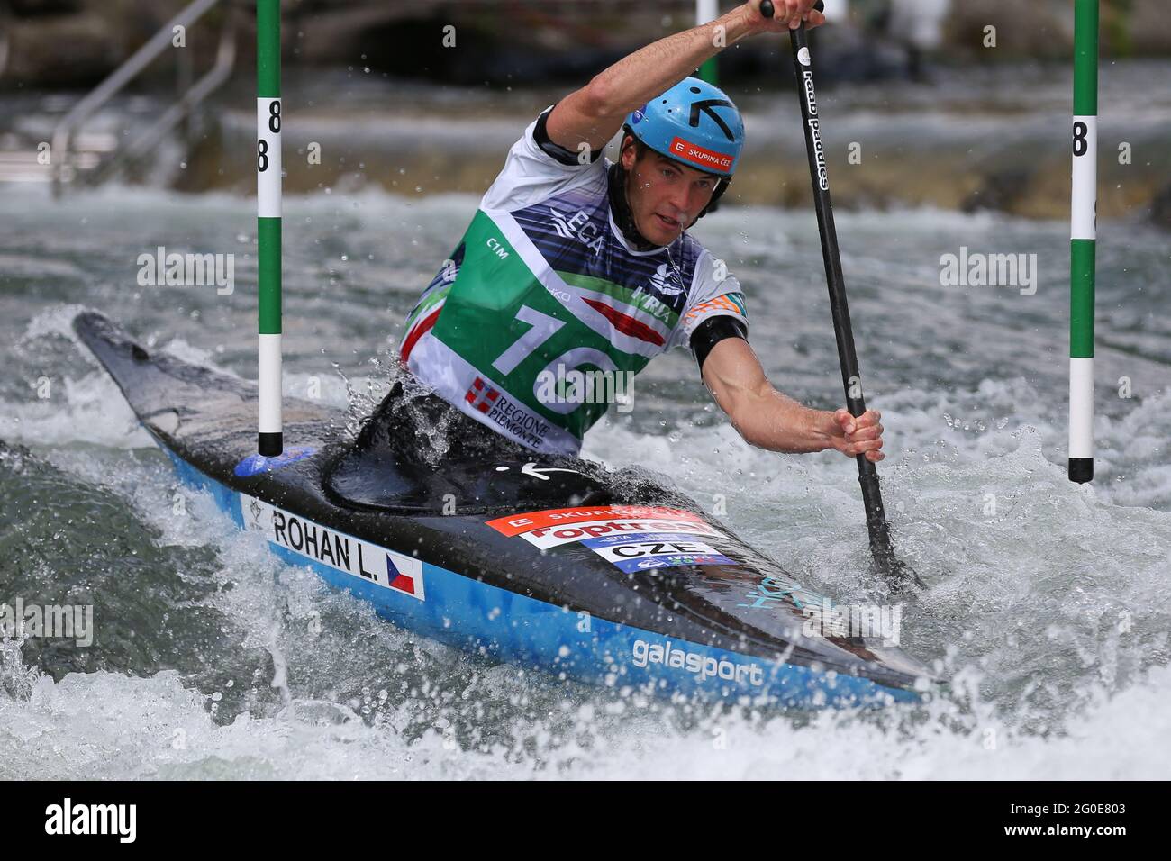Lukas ROHAN of Czech Republic competes in the Men's Canoe (C1 ...