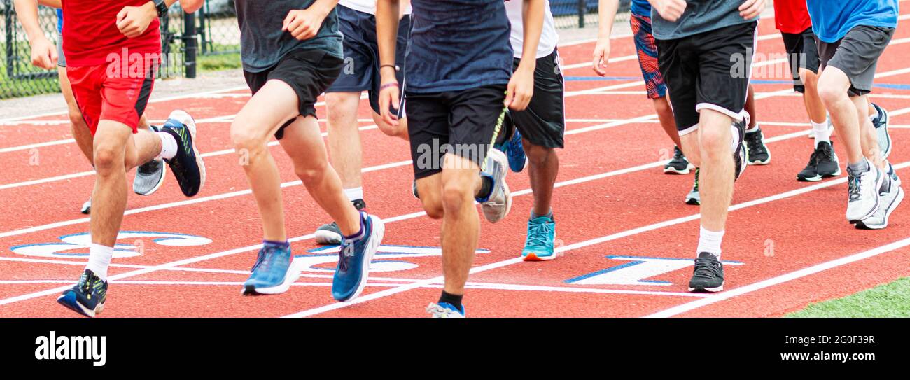 Boys track hi-res stock photography and images - Alamy