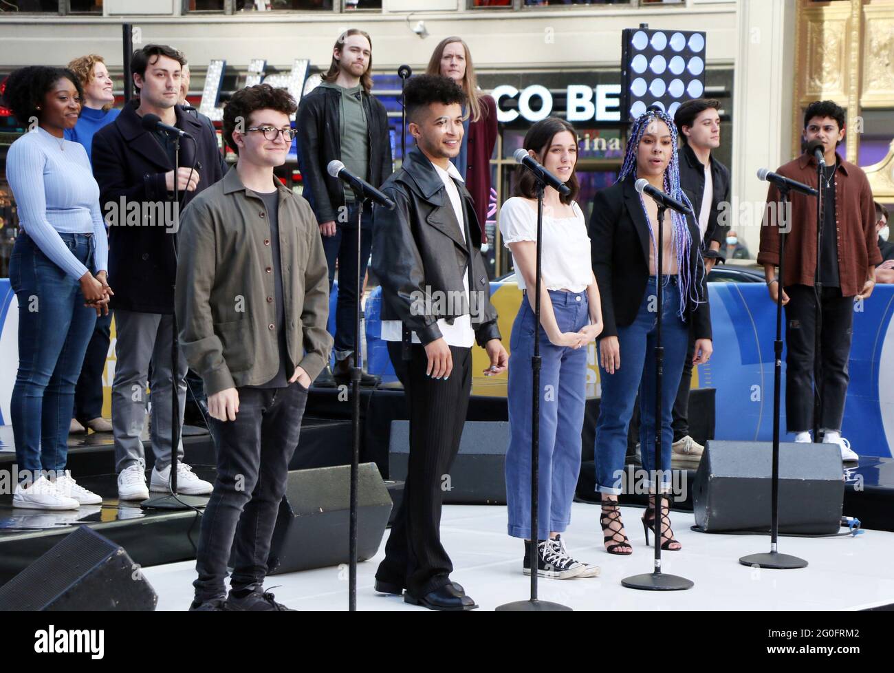 NEW YORK, NY - June 1: Jared Goldsmith, Jordan Fisher, Gabrielle ...