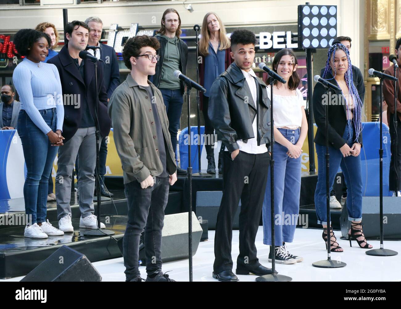 New York, NY, USA. 1st June, 2021. Jared Goldsmith, Jordan Fisher ...