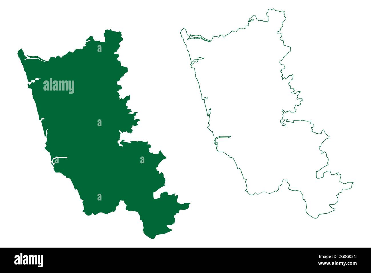 Sindhudurg district (Maharashtra State, Konkan Division, Republic of ...