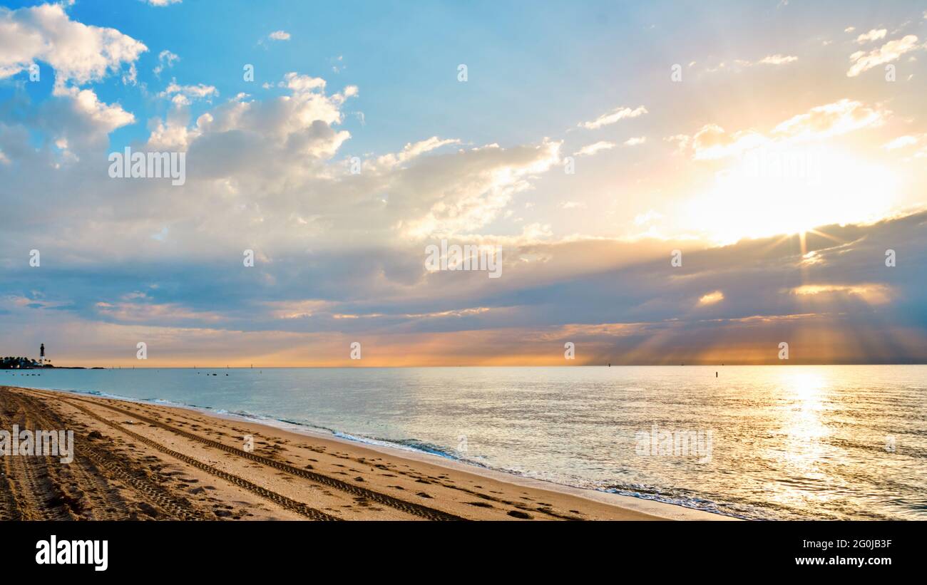 Pompano beach lighthouse hi-res stock photography and images - Alamy