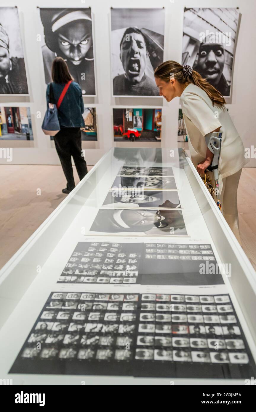 London, UK. 2nd June, 2021. Portrait of a Generation - JR: Chronicles a ...