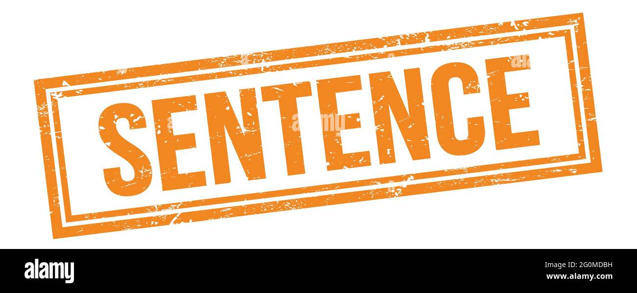 Sentence Stamp Cut Out Stock Images & Pictures - Alamy