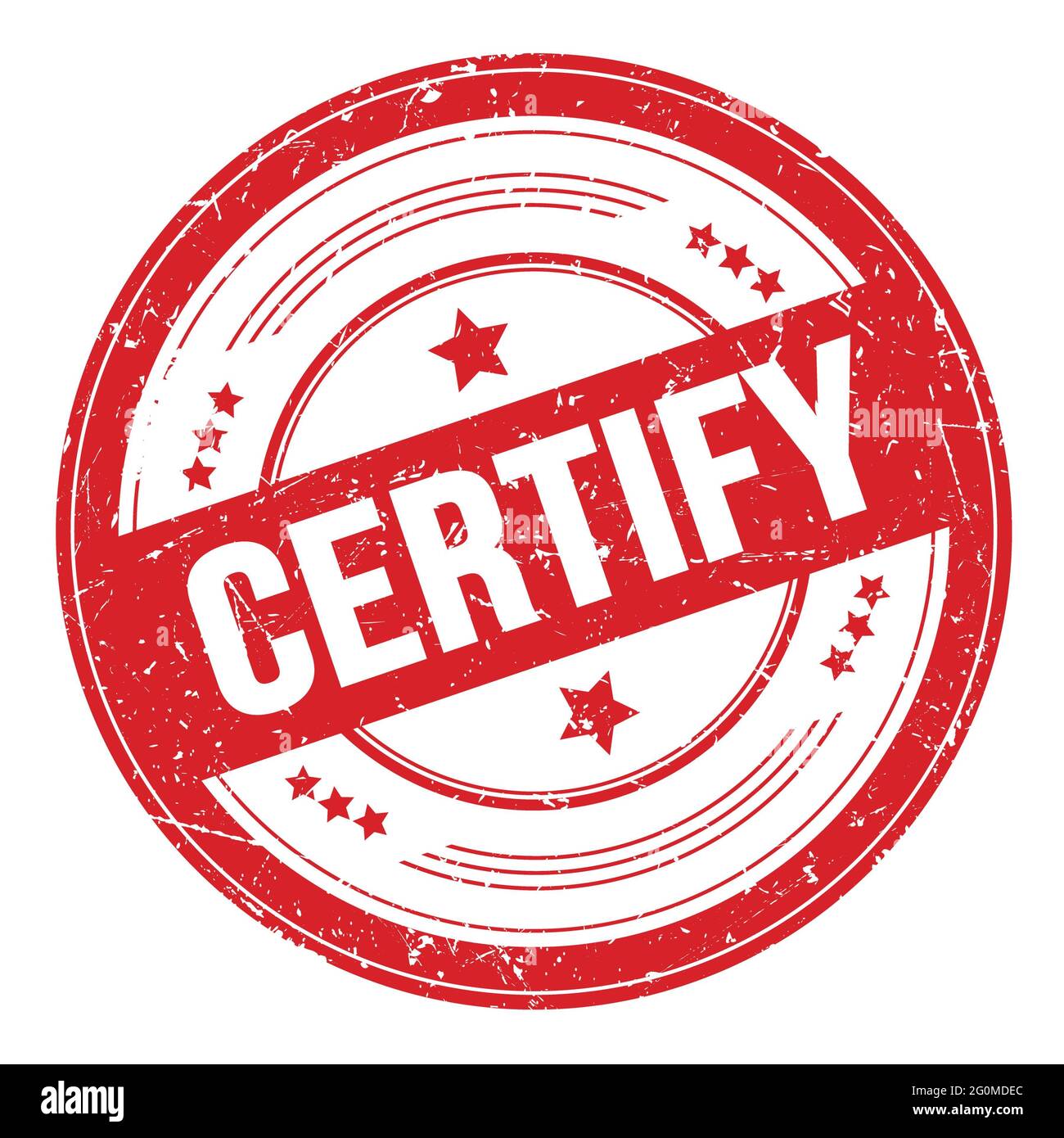 Certify text hi-res stock photography and images - Alamy