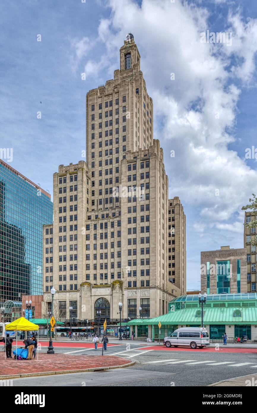 Industrial Trust Company Building, aka Superman Building, 111 ...