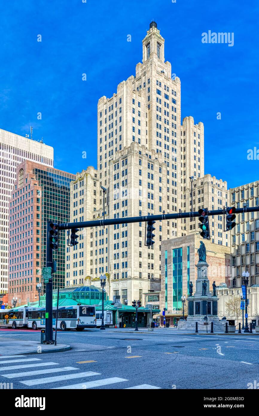 Industrial Trust Company Building, aka Superman Building, 111 ...