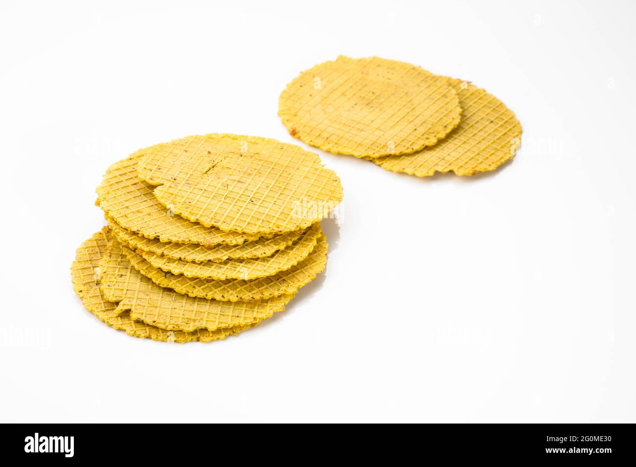 Crunchy bread, corn wafers snack, crispbread for breakfast, healthy ...