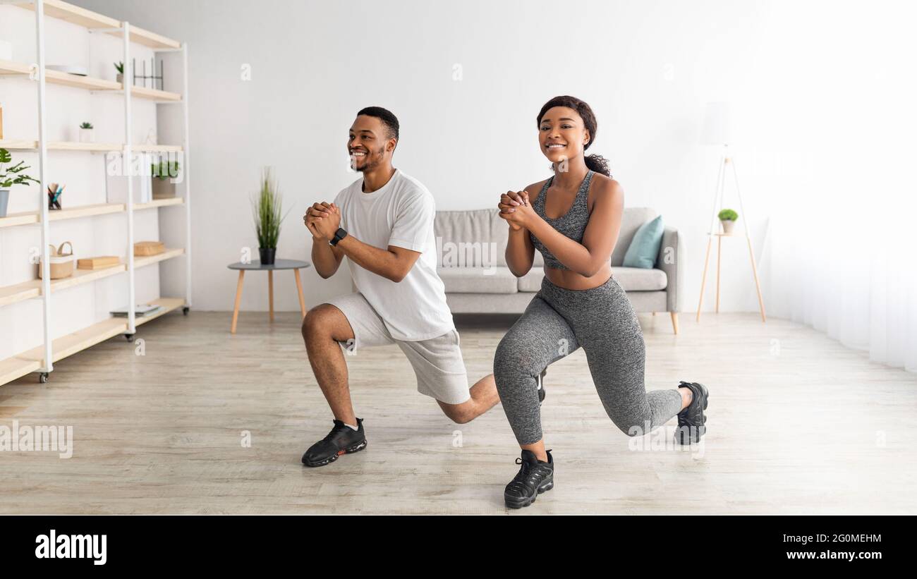 Black People Exercising