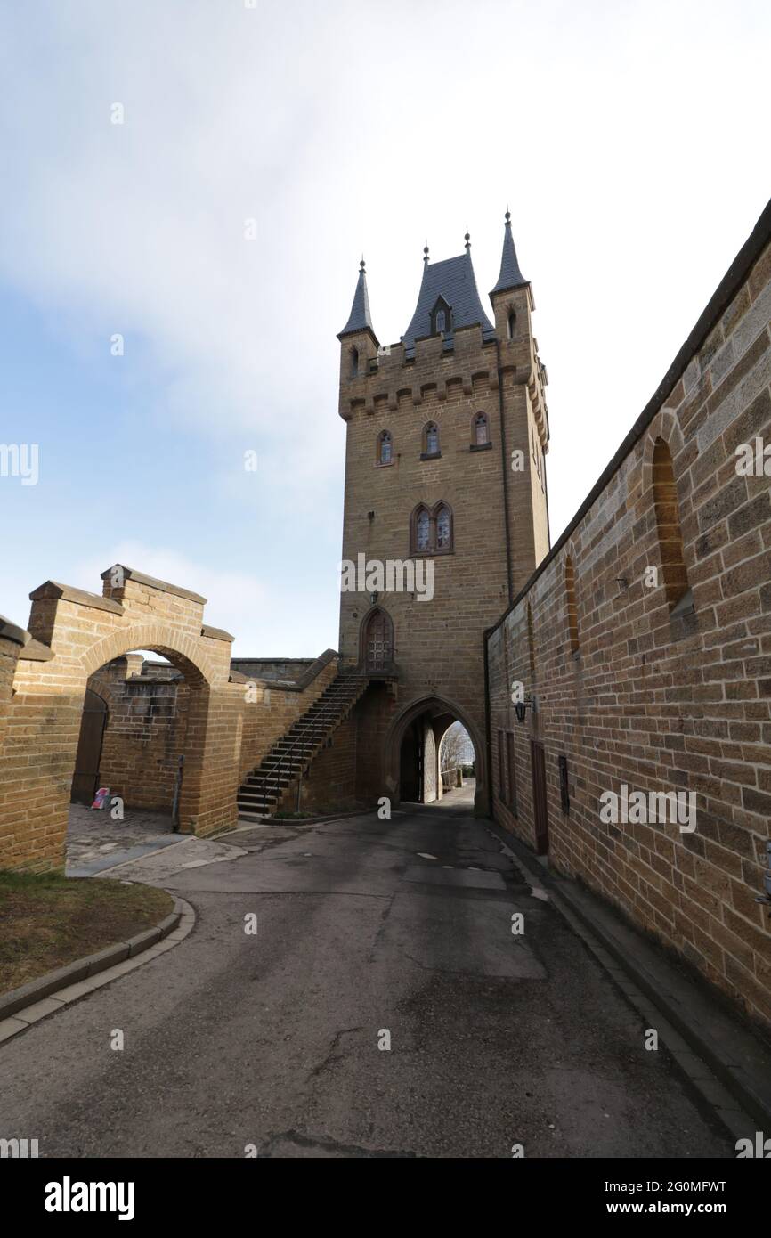 Zollerhalde Castle in Germany Stock Photo - Alamy